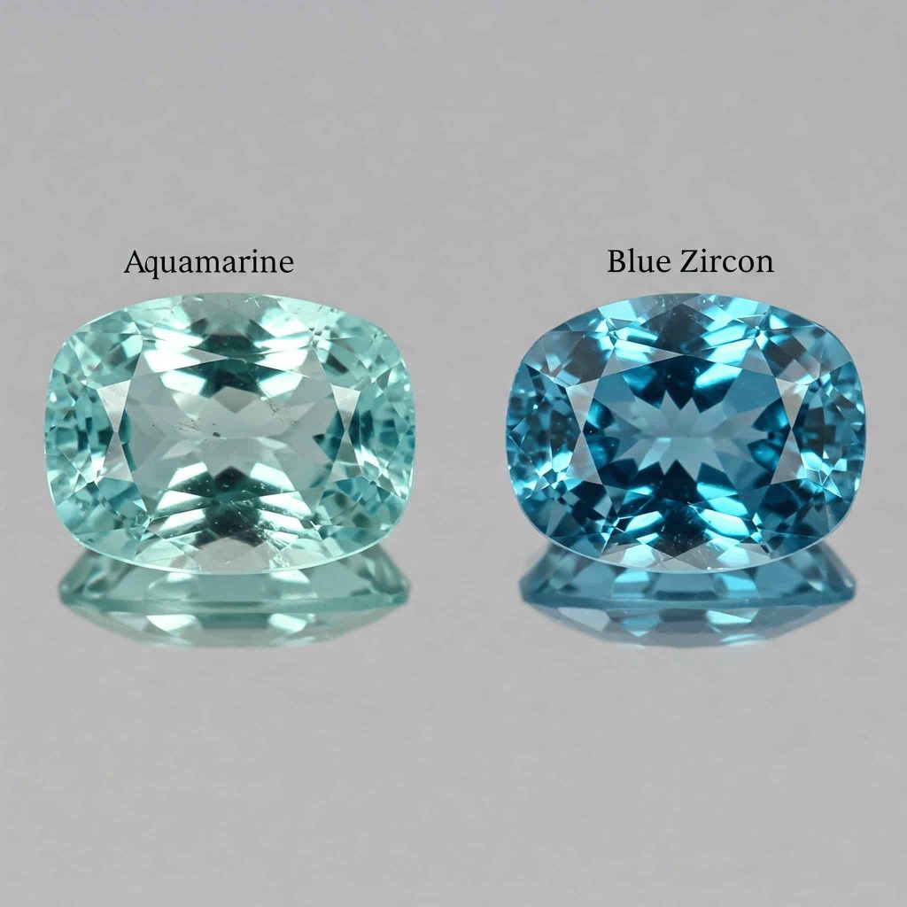 Aquamarine vs Blue Zircon: Which One is Better? - Pmkk Gems
