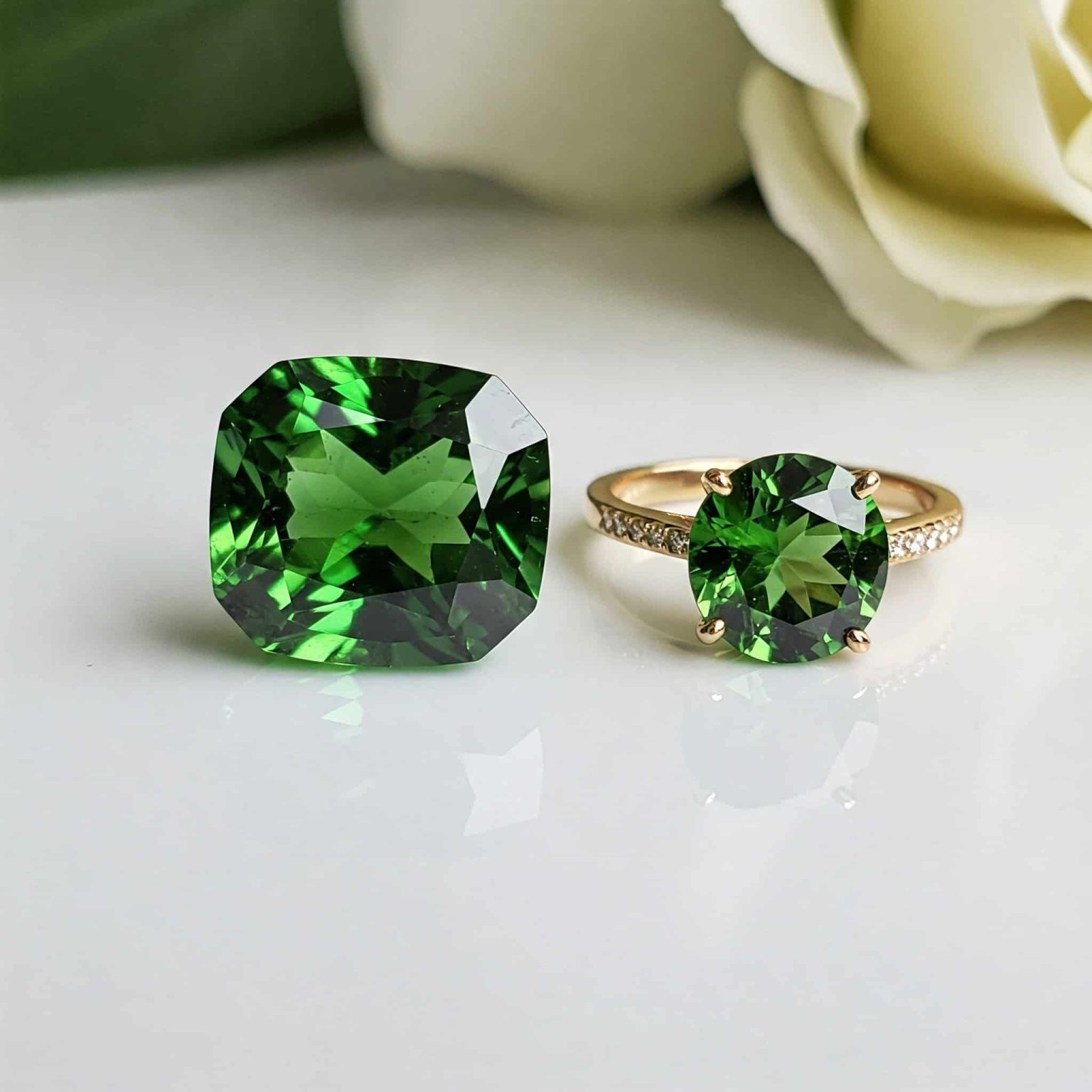 Green Gemstone Names: List of 13 Natural Green Gems - Pmkk Gems